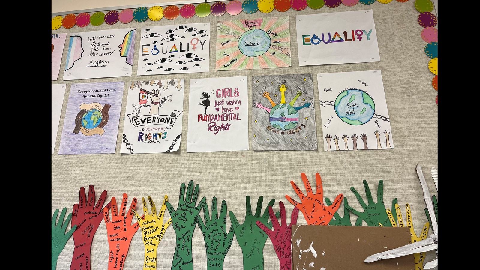 Grade 7 Human Rights Posters